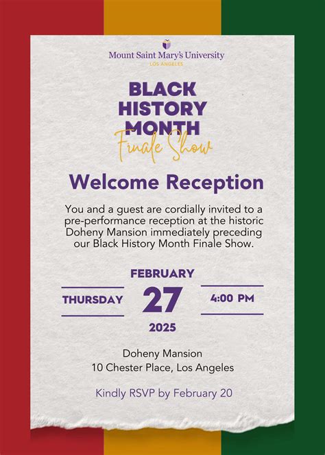 Black History Month Finale Show Msmu