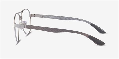 Ray Ban Rb8420 Aviator Silver Frame Eyeglasses Eyebuydirect Canada