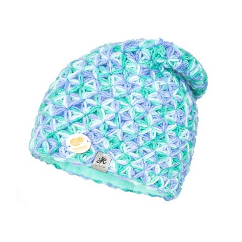 Zimowa Czapka HANDMADE UNISEX multikolor DLA NIEGO NAKRYCIA GŁOWY