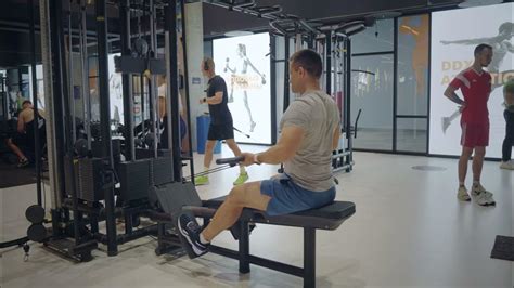 Тяга горизонтального блока обратным хватом Youtube