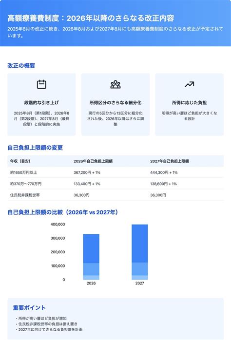 【2025年8月改正】高額療養費制度の自己負担上限額が大幅引き上げ 完全ガイド Research Online リサーチオンライン