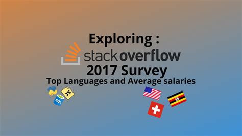 Tack Overflow Developer Survey Analysis Python Tutorial Phpcn