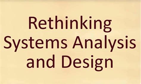 Systems Book Recommendation Rethinking Systems Analysis And Design Gerald Weinberg 1982