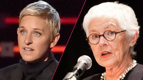 Ellen Degeneres Mom Regrets Ignoring Her Sex Abuse Claims
