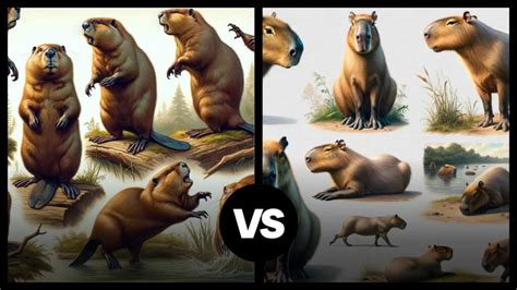 Capybara Vs Beaver Capybara Mag