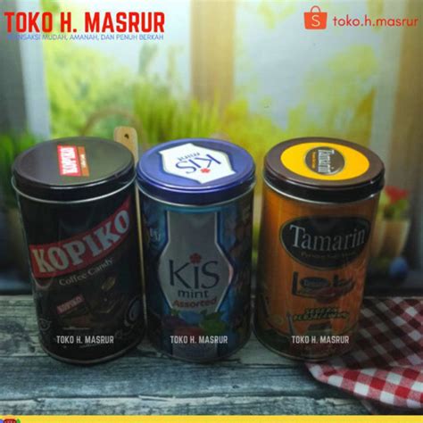 Jual Permen Kaleng Kopiko Permen Kis Permen Tamarin Permen Blaster Permen Alpenliebe