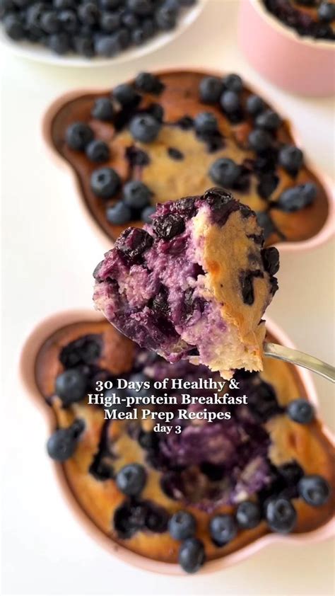 Healthy Breakfast Meal Prep Recipes😍 [video] Healthy High Protein