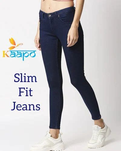 Denim Women Slim Fit Jeans High Rise Size 30 32 34 36 At Rs 299