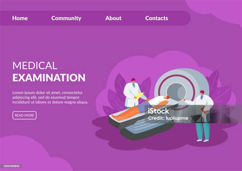 Mri 엑스레이 건강검진 벡터 일러스트 의사 Mri 스캐너에 대한 스톡 벡터 아트 및 기타 이미지 Mri 스캐너 건강 진단