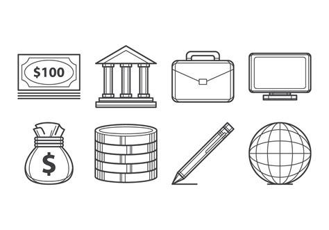 Bussines Icon Vector 122811 Vector Art At Vecteezy
