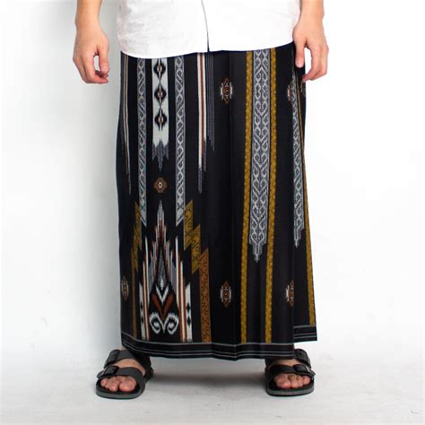 Jual Sarung Al Anbiyaa BlackSeries No Coklat Pria Dewasa Laki Laki Produksi UNGGUL JAYA