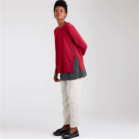 Simplicity S9046 Misses Layered Tunics Etsy