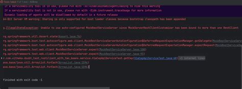 Java Unable To Use Auto Configured Mockrestserviceserver Since