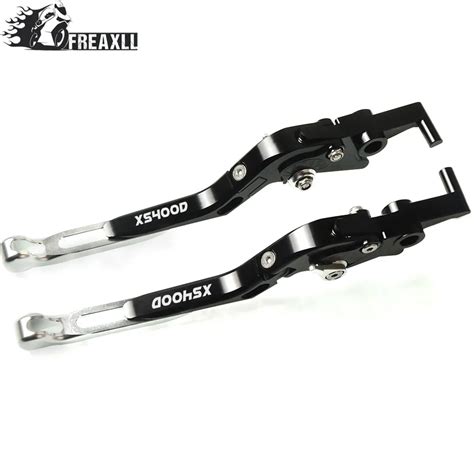 Alavancas De Freio E Embreagem Dobr Veis Para Motocicleta Cnc Alum Nio Ajust Vel Acess Rios