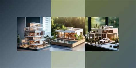 3d Mini Architecture Models Midjourney Prompt Promptbase