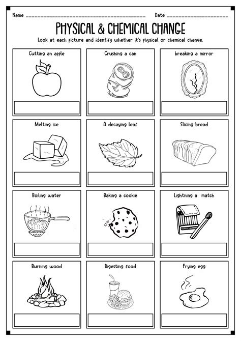 16 Physical Changes Matter Worksheets In 2023 Matter Worksheets