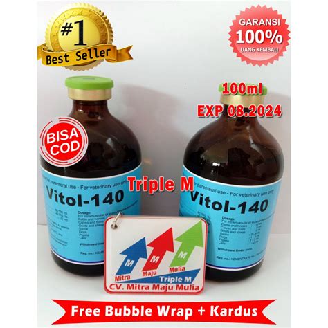 Jual Vitol 140 Isi 100ml Original Vitamin ADE Perbaiki Kondisi Dan