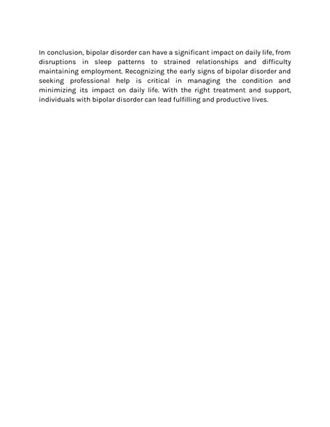 Ppt How Bipolar Disorder Affects Daily Life Powerpoint Presentation
