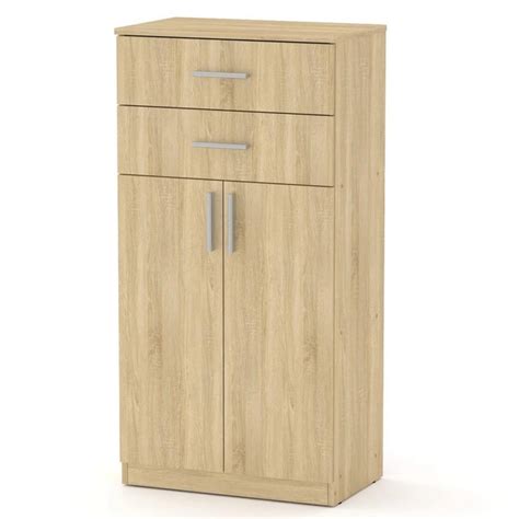 Шкаф универсальный Компанит КШ 14 дуб сонома фото отзывы характеристики в интернет магазине