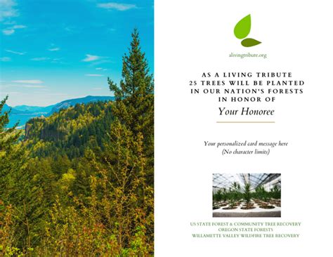 Plant A Tree T Restore A State Forest Or Community In Need A