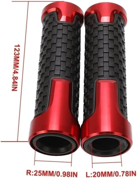 Douki Motorcycle 78″ 22mm Handlebar Grips Handle Grip Protector Handle