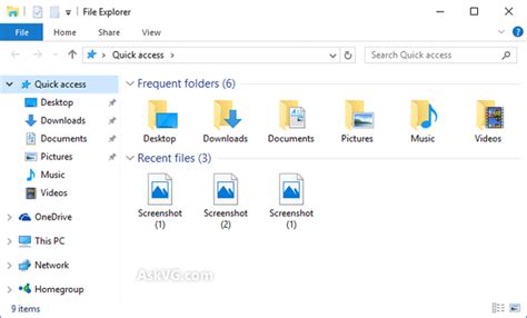 How To Disable Default Quick Access Aka Home View In Windows File Explorer Askvg Png Tutes Club