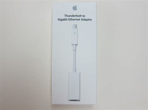 Apple Thunderbolt To Gigabit Ethernet Adapter Blog