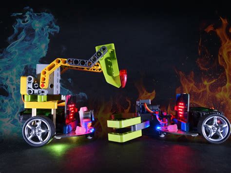 Microbit Smart Cutebot Without Microbit Kiwi Electronics