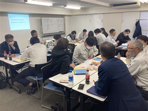 第二回社内勉強会開催新着情報ブログ地盤改良山留工事株式会社ワイテック