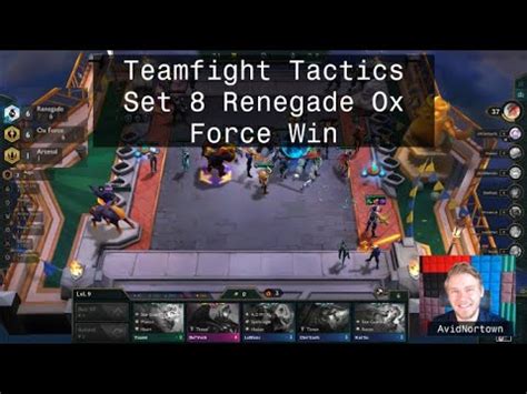 Teamfight Tactics Renegade Ox Force Gameplay Tft Set Win Youtube