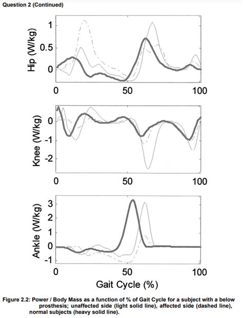 Solved 2 A Describe The Main Features Of A Transtibial