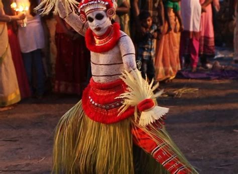 Gulikan Theyyam Indian Art And Cultural Documentation Iip Mount