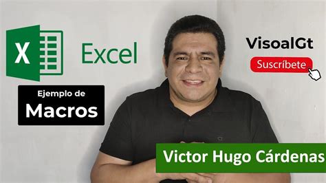 Creamos Un Macro En Excel Que Nos Permite Ir Agregando Elementos A Un Lista De Datos Macros