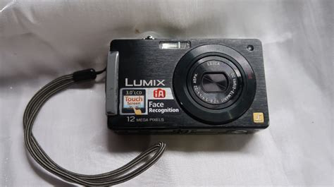 黑色 Panasonic Lumix Dmc Fx580 相機 Ccd數位相機 觸控螢幕 老相機 冷白皮 小紅書 徠卡鏡頭 Leica 相機