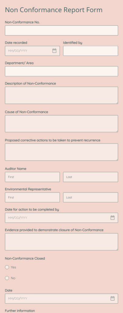 Sexual Harassment Complaint Form Template Form Builder