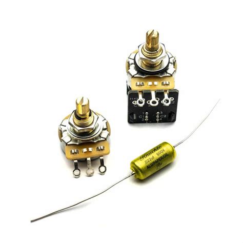 Bare Knuckle Modern Humbucker Push Pull Installation Component Kit