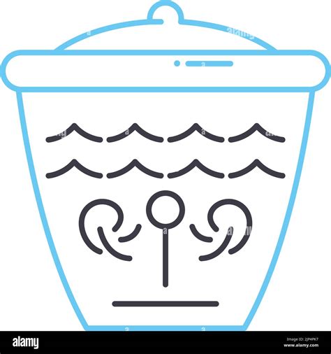 Icono De Línea De Objetos Antiguos Símbolo De Contorno Ilustración