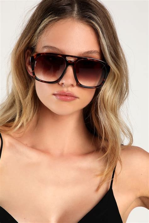Brown Tortoise Sunglasses Aviator Sunglasses Sunglasses Lulus