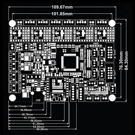 Skr 3 32 Bit 3d Printer Board Compatible With Marlin 2 Rrf