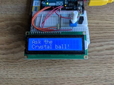 Arduino Crystal Ball Modifications Jakubs Personal Blog