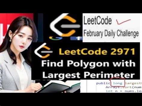 Find Polygon With The Largest Perimeter Leetcode 2971 Java Code
