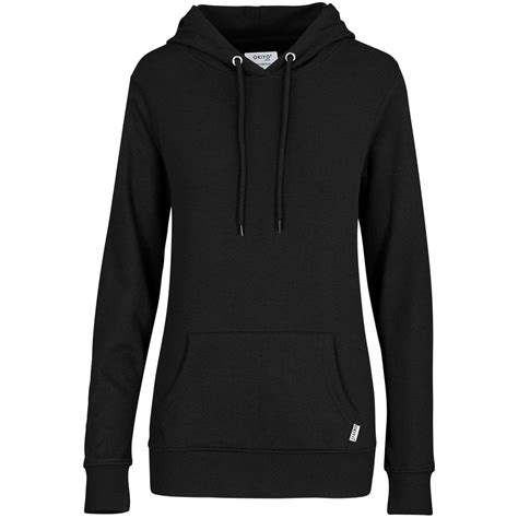 Ladies Okiyo Recycled Hooded Sweater Free Design