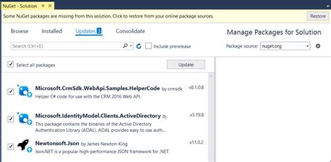 Dynamics 365 Webapi And C Configuring Sample Code Carl De Souza