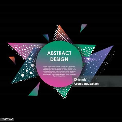 Latar Belakang Segitiga Abstrak Untuk Template Bisnis Dengan Warna