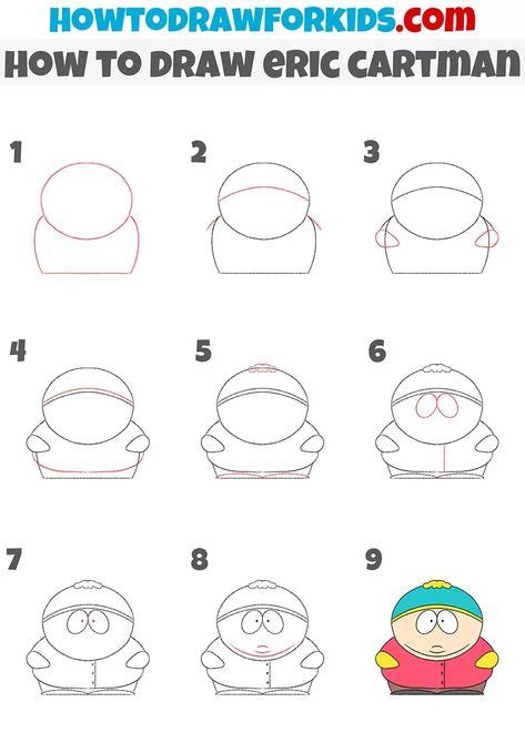 Southpark Characters Drawing