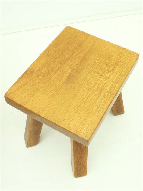 Set Of 3 Solid Oak Wood Nesting Tables Good Old Vintage Design Furniture From The 50s 60s