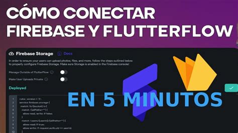 Conectar Firebase A Flutterflow En 5 Minutos Youtube