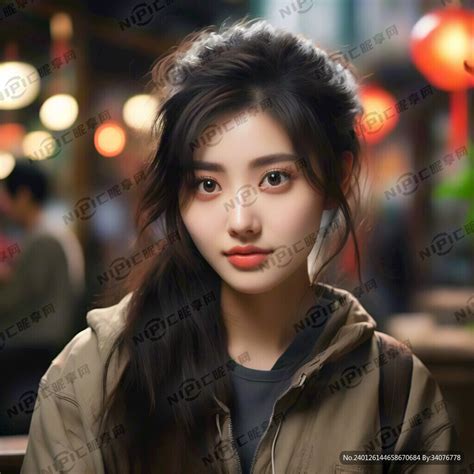 Ai创作图害羞头像 昵图网