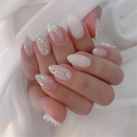 Pin By Fernanda Olivero On Nail Art Gel Nails Stylish Nails Wedding