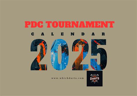 Pdc Darts Tournaments